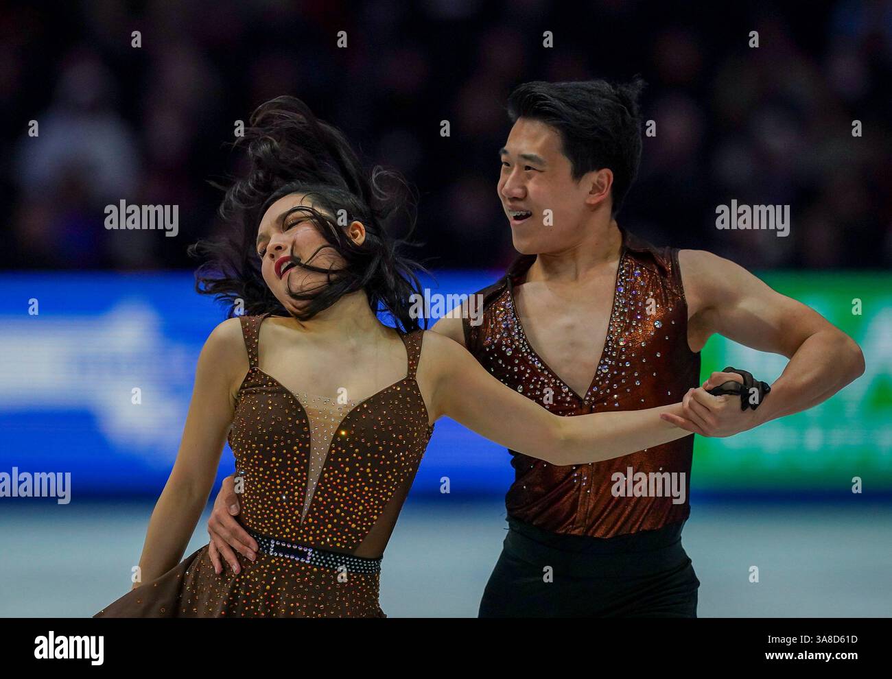 Boston, United States. 28th Mar, 2025. Hannah Lim and Ye Quan of South ...