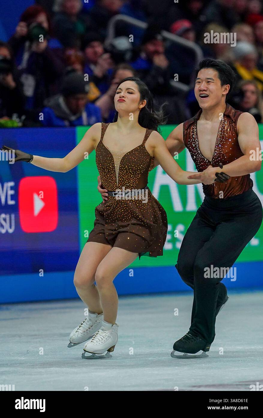 Boston, United States. 28th Mar, 2025. Hannah Lim and Ye Quan of South ...