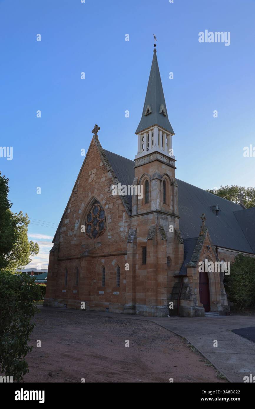 The original St Brigid Roman Catholic Church is a sandstone building ...