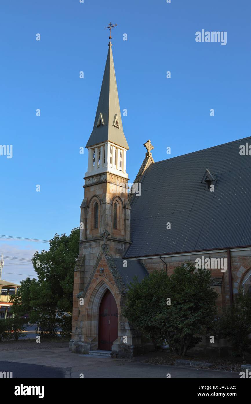 The original St Brigid Roman Catholic Church is a sandstone building ...