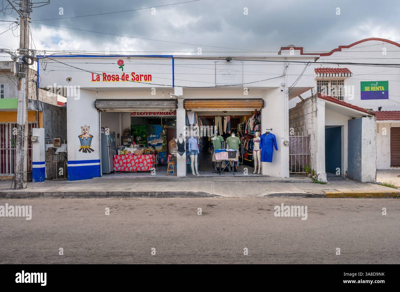 Cozumel, Quintana Roo, Mexico – March 05, 2025: La Rosa de Saron store ...