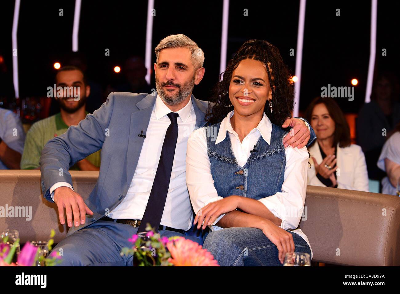 Michel Abdollahi und Aminata Belli zu Gast bei der NDR Talk Show am 28. ...