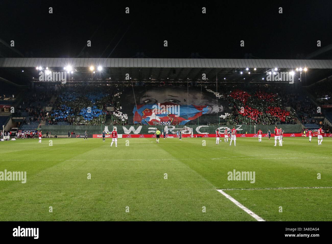 Krakow, Poland. 28th Mar, 2025. football 2024 2025 Betclic 1 Liga Wisla ...