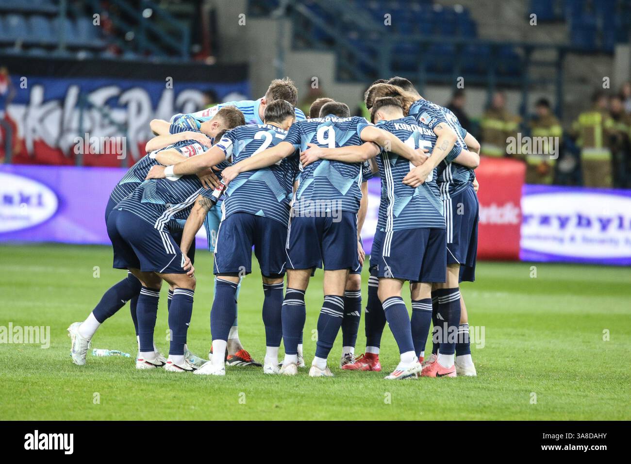 Krakow, Poland. 28th Mar, 2025. football 2024 2025 Betclic 1 Liga Wisla ...