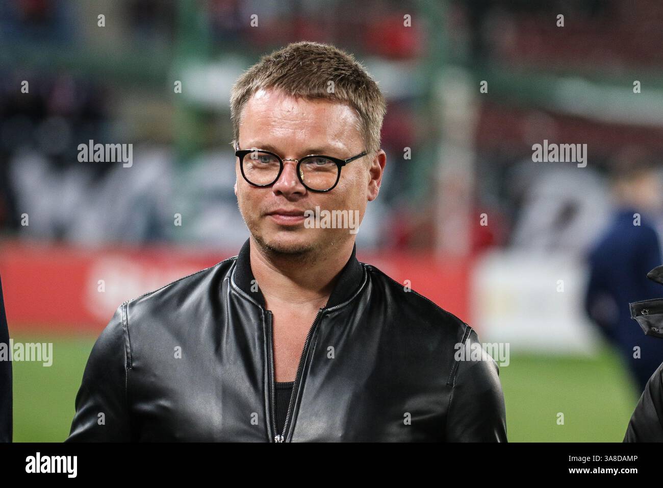Krakow, Poland. 28th Mar, 2025. football 2024 2025 Betclic 1 Liga Wisla ...