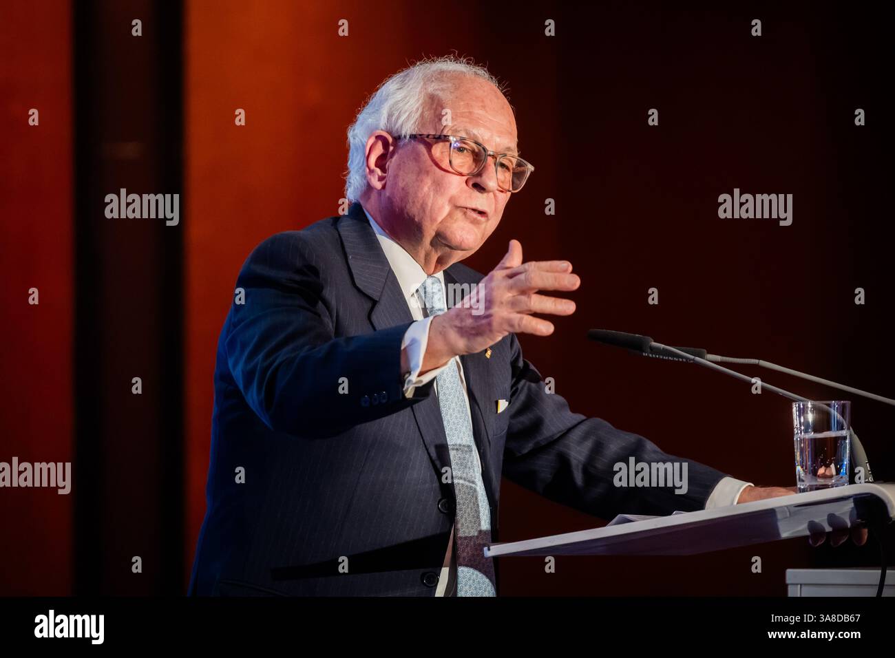 Berlin, Germany. 28th Mar, 2025. Wolfgang Ischinger, former Chairman of ...