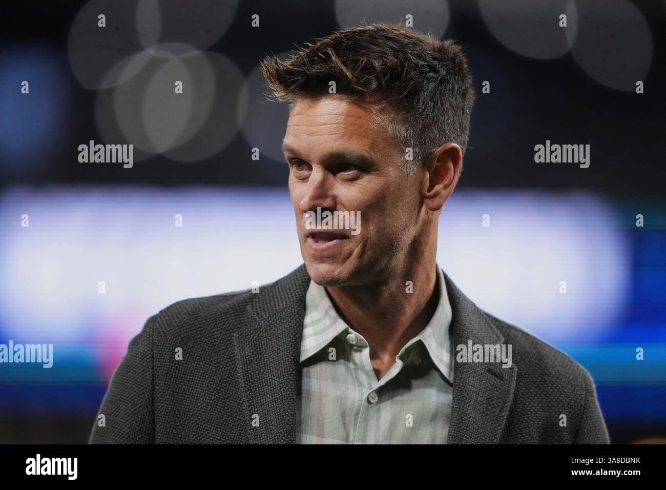 Seattle Mariners president of baseball operations Jerry Dipoto looks on ...