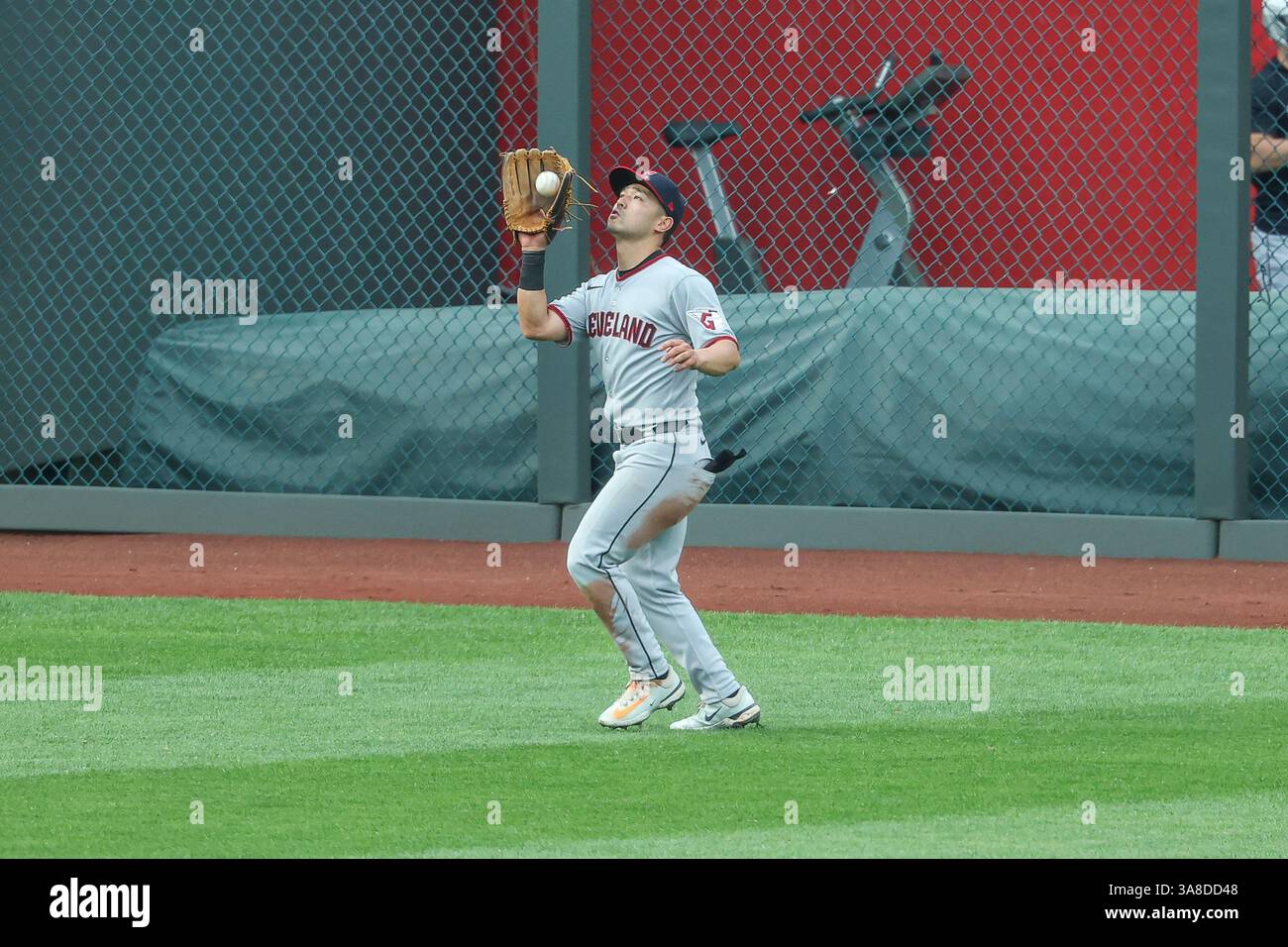 March 27, 2025: Cleveland Guardians left fielder Steven Kwan (38 ...
