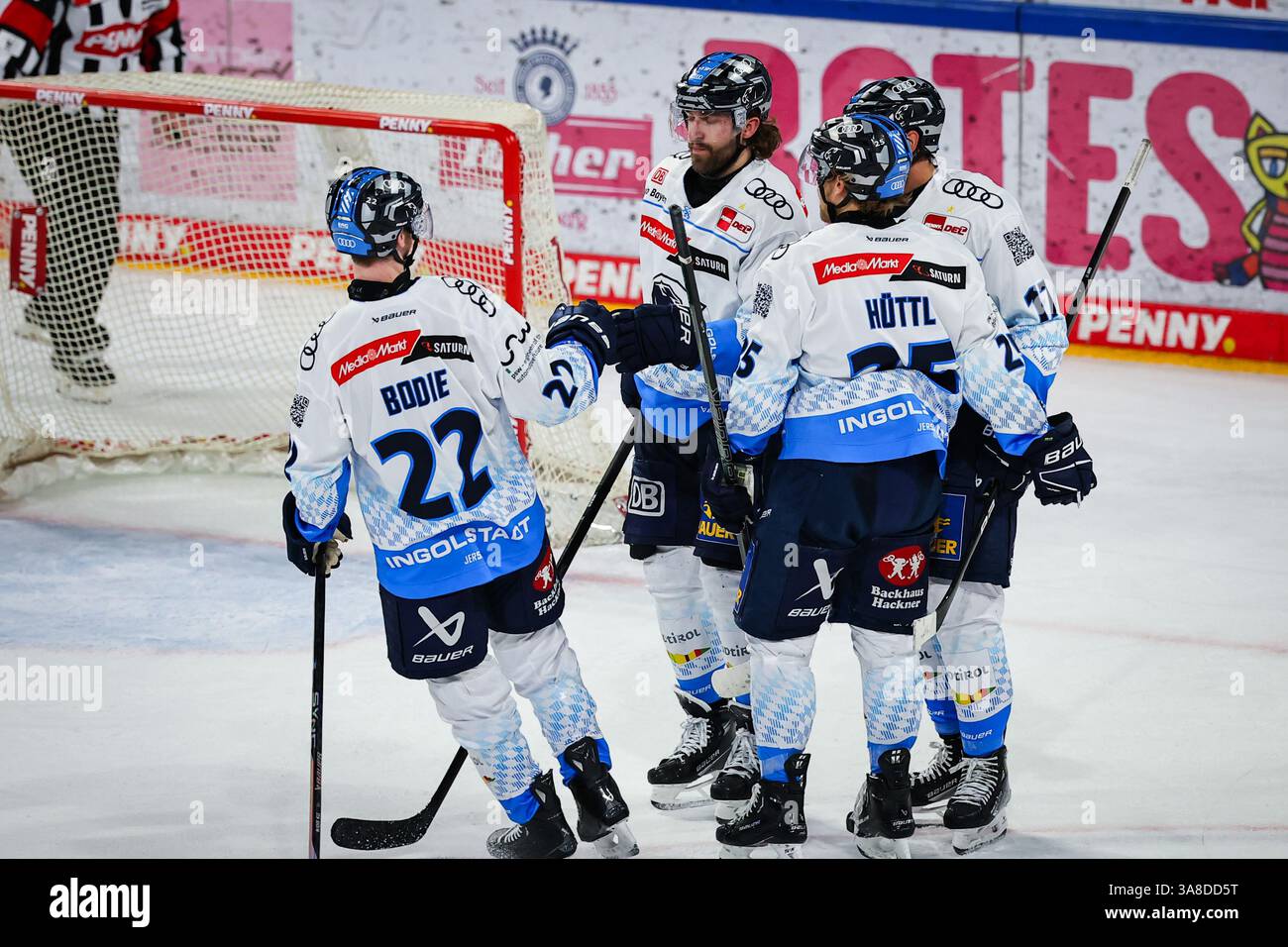 Nuremberg, Germany. 28th Mar, 2025. Ice hockey: DEL, Nuremberg Ice ...