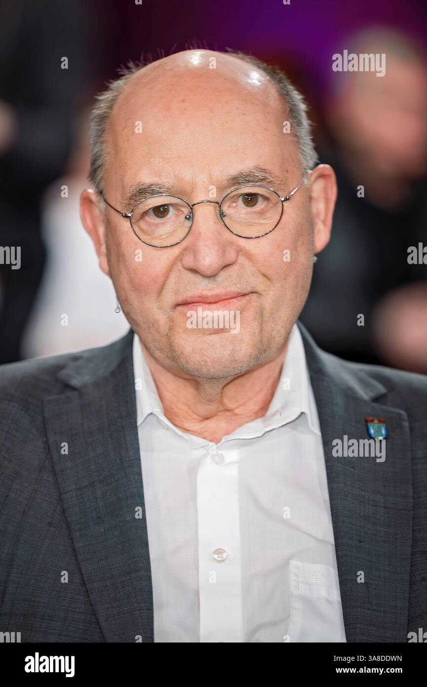 MDR - Riverboat. Dr. Gregor Gysi anläßlich der Aufzeichnung der MDR ...