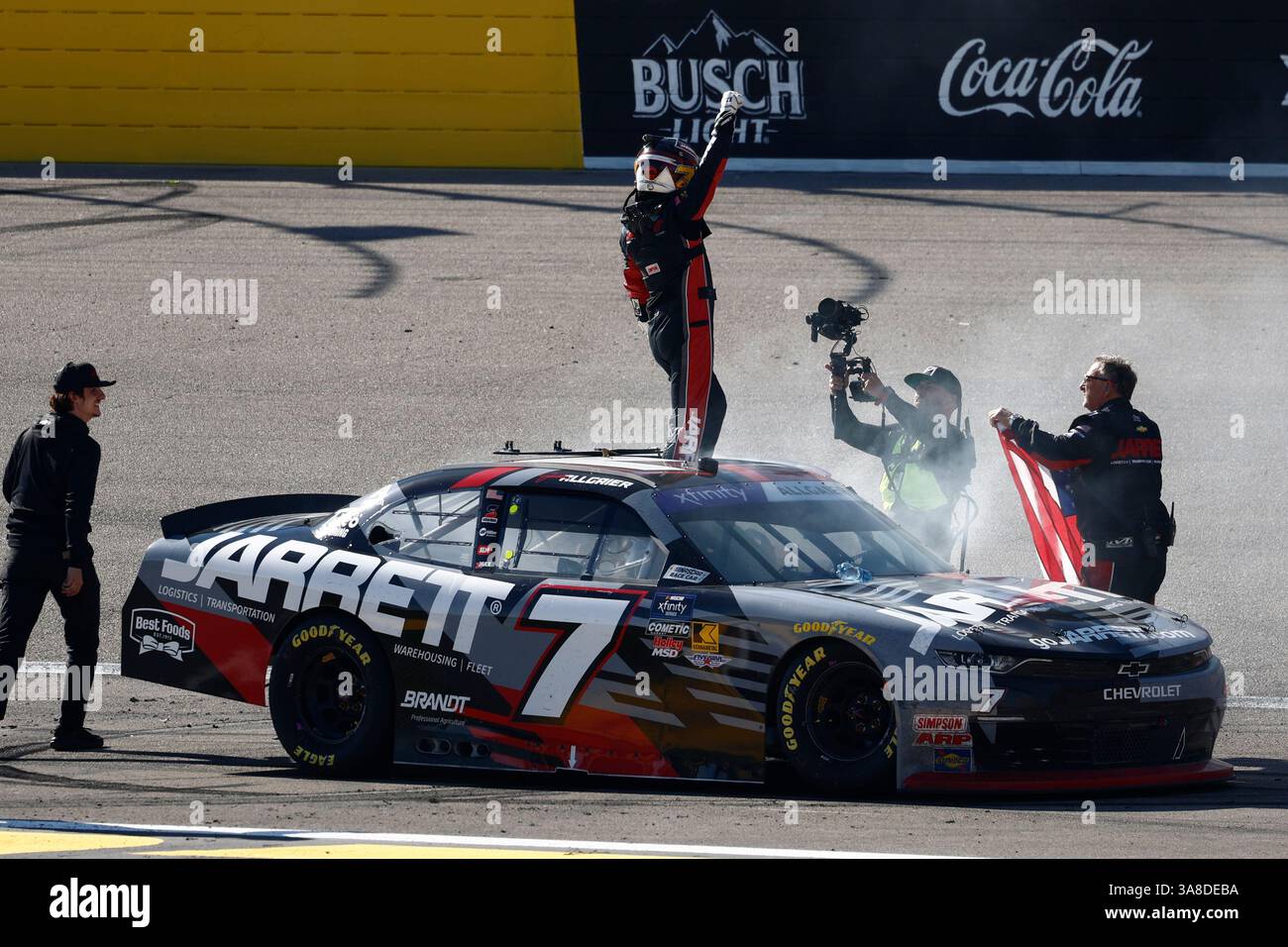 Las Vegas, Nv, USA. 15th Mar, 2025. JUSTIN ALLGAIER (7) wins the The ...