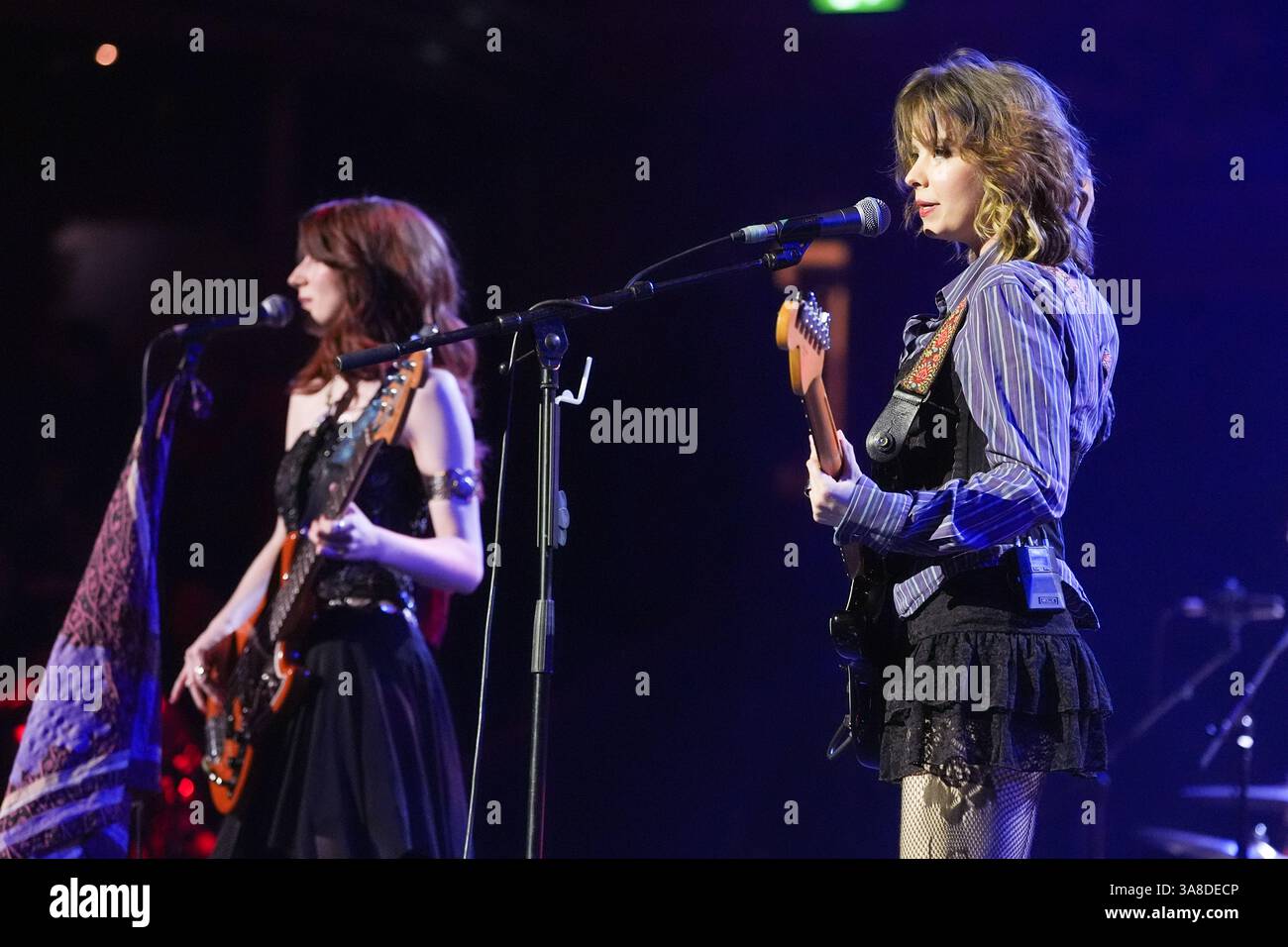 Dea Matrona performs on stage during the Teenage Cancer Trust show at ...