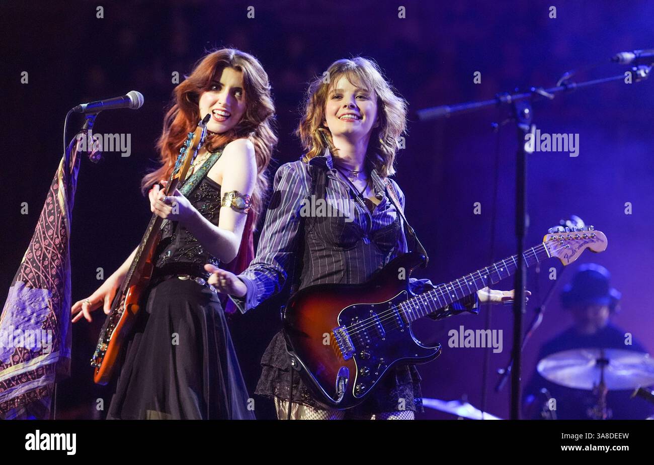 Dea Matrona performs on stage during the Teenage Cancer Trust show at ...