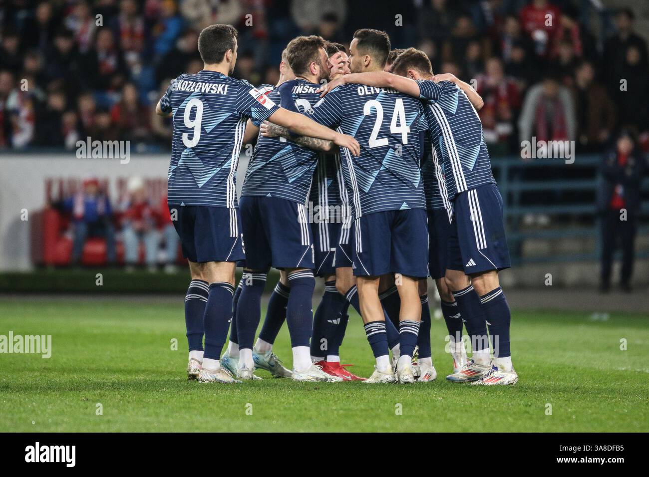 Krakow, Poland. 28th Mar, 2025. football 2024 2025 Betclic 1 Liga Wisla ...