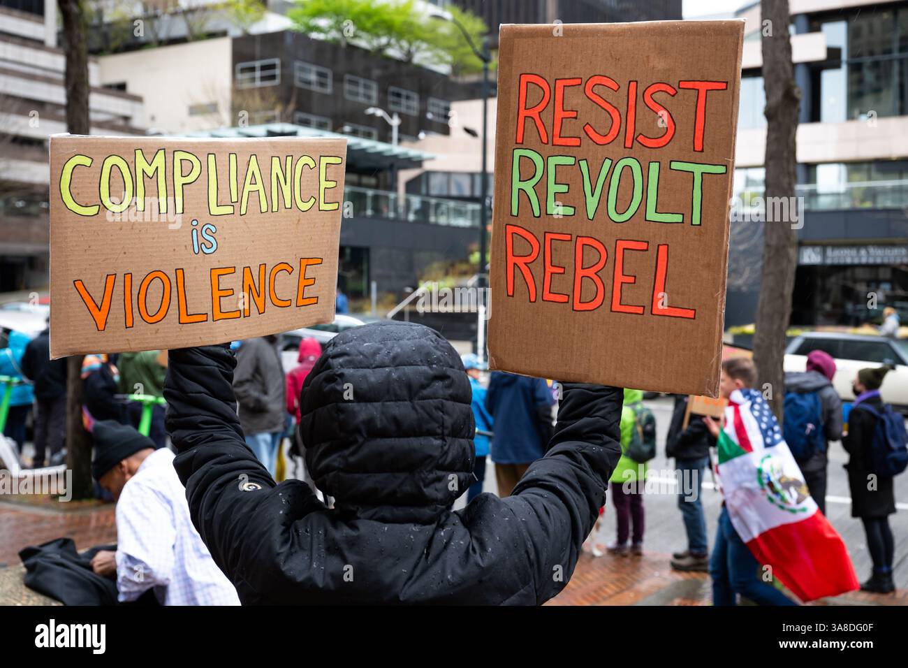 Seattle, USA. 28th Mar 2025. The ongoing Federal Friday Henry M ...