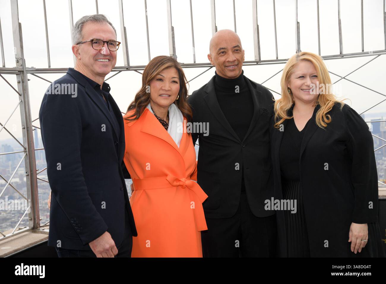 New York, USA. 28th Mar, 2025. (L-R) Almin Karamehmedovic, Juju Chang ...