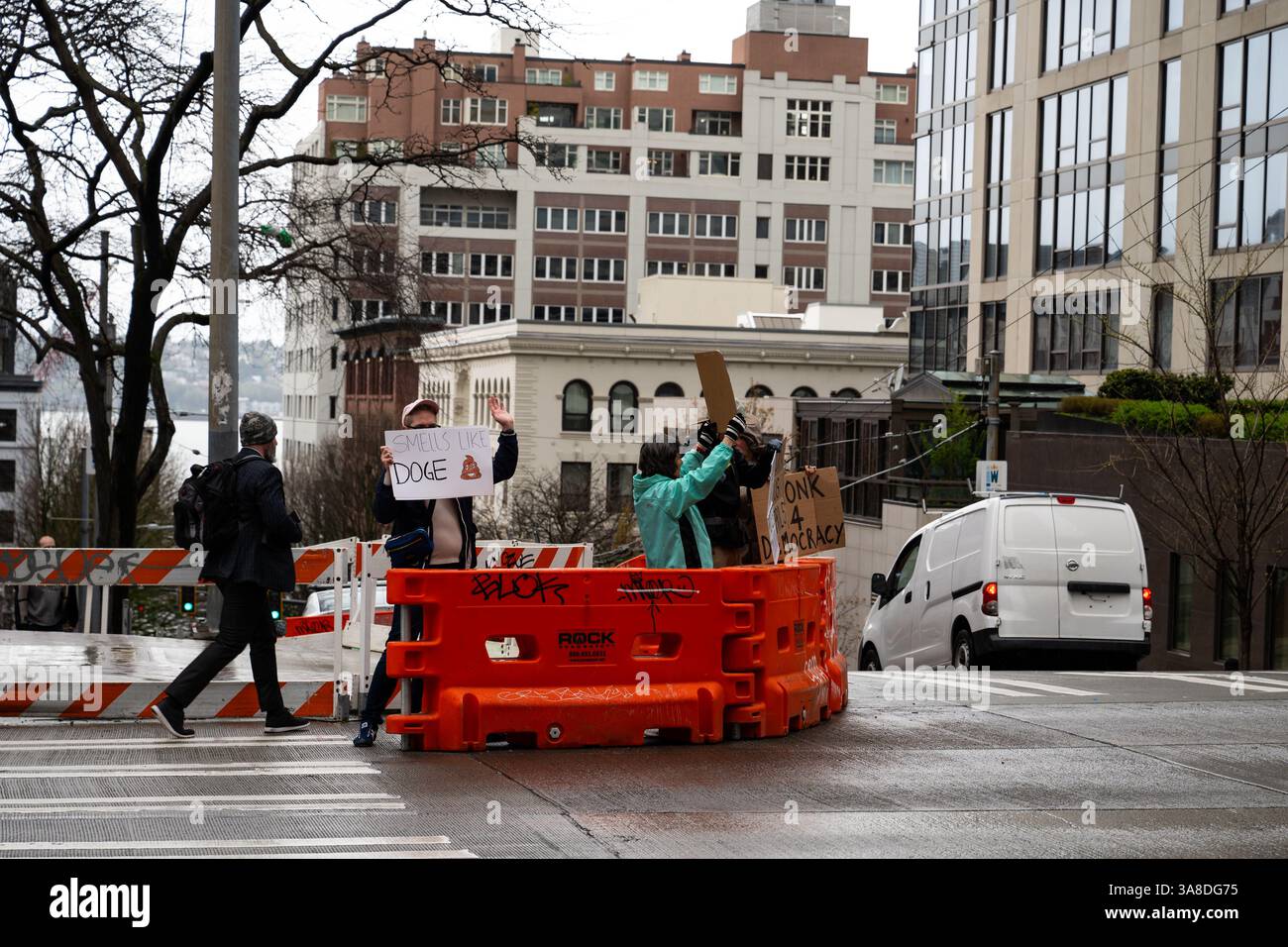 Seattle, USA. 28th Mar 2025. The ongoing Federal Friday Henry M ...