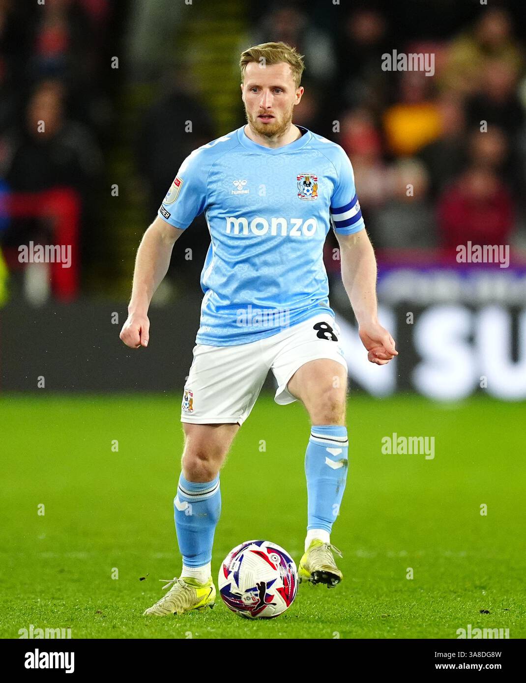 Coventry City's Jamie Allen during the Sky Bet Championship match at ...