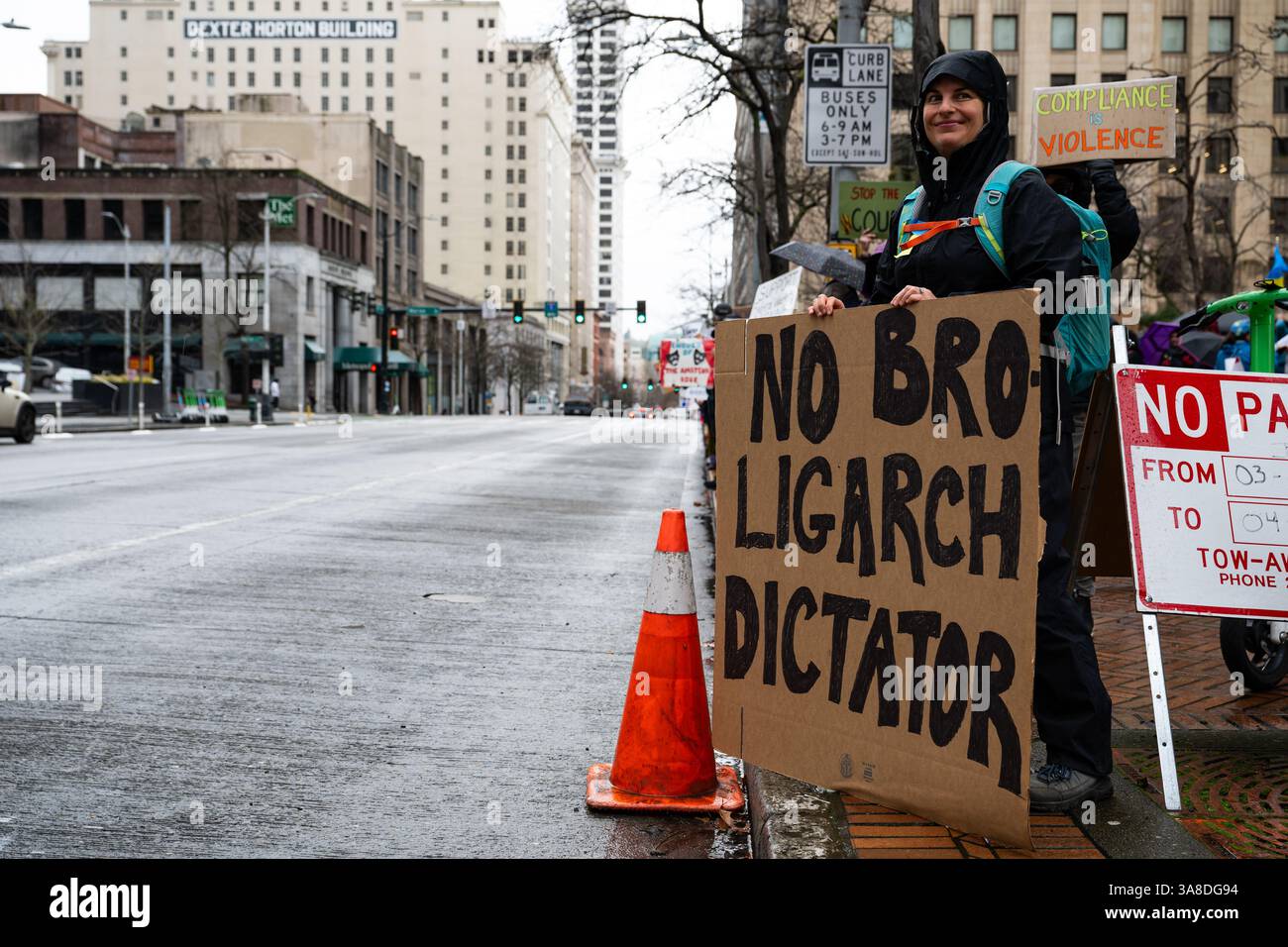 Seattle, USA. 28th Mar 2025. The ongoing Federal Friday Henry M ...