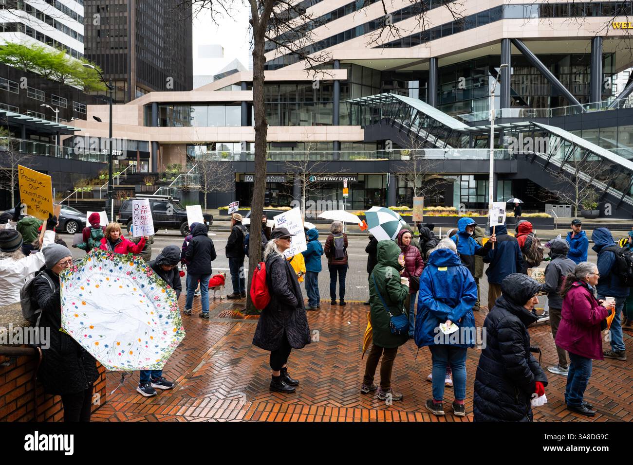 Seattle, USA. 28th Mar 2025. The ongoing Federal Friday Henry M ...