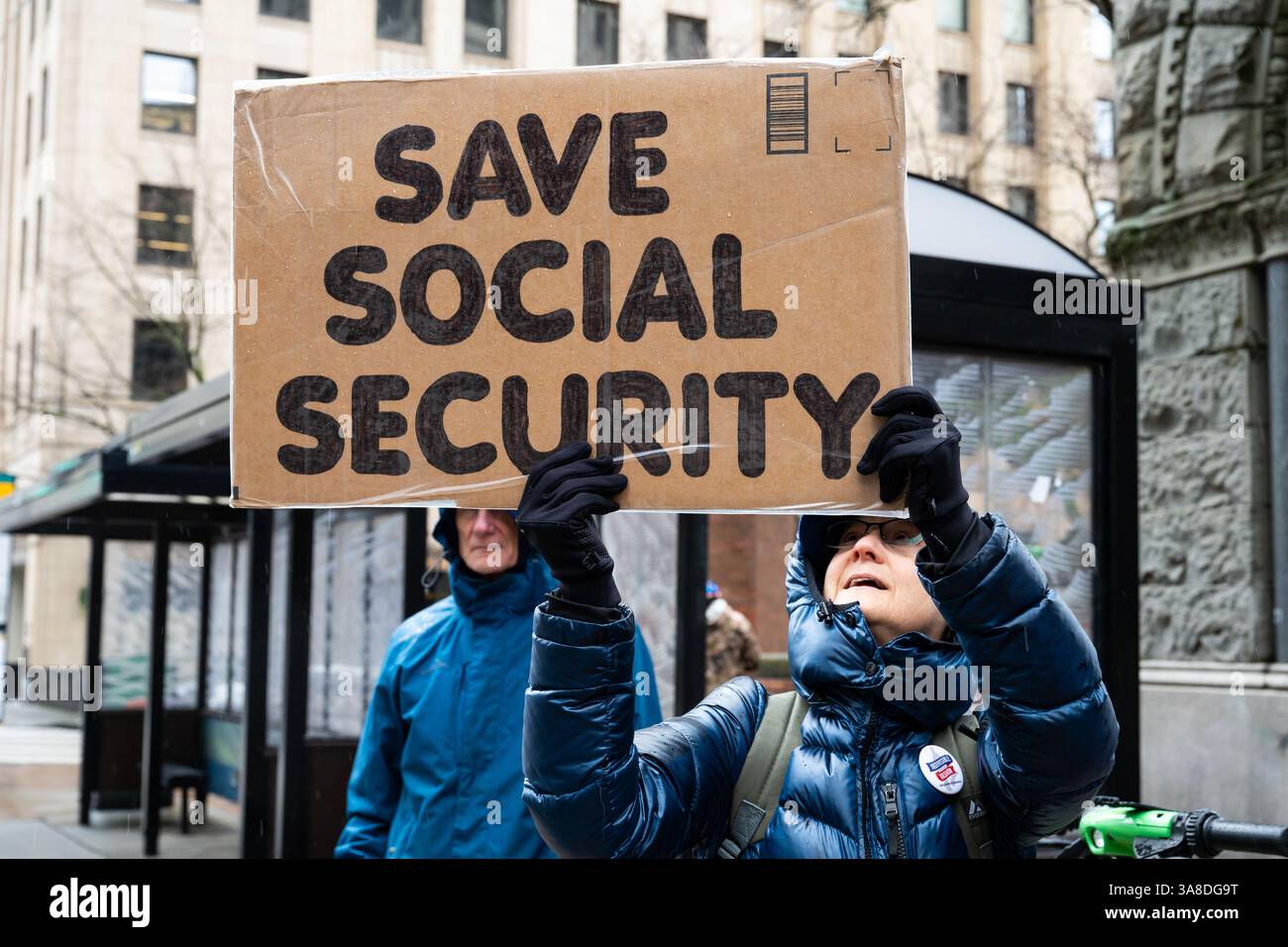 Seattle, USA. 28th Mar 2025. The ongoing Federal Friday Henry M ...