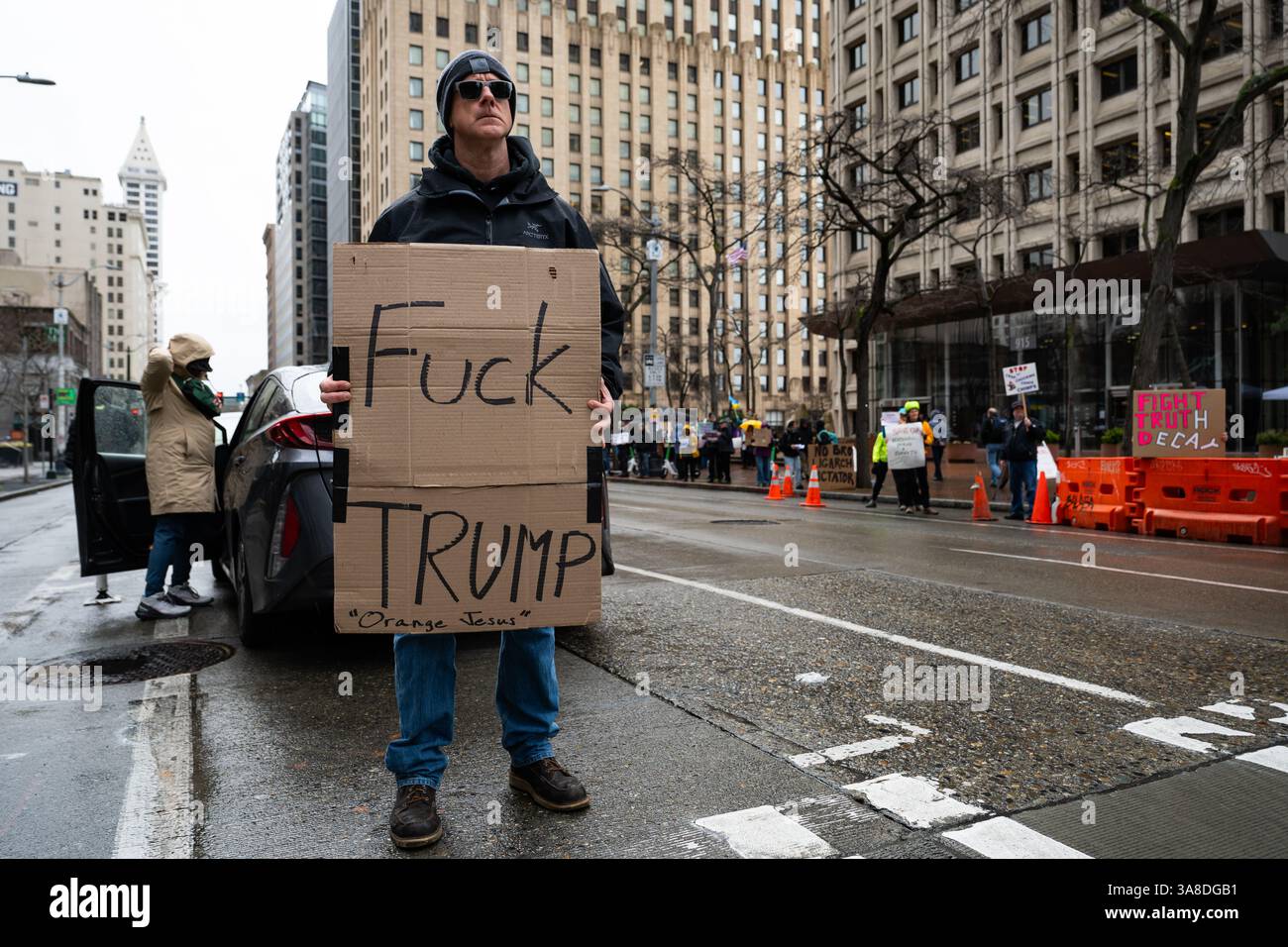 Seattle, USA. 28th Mar 2025. The ongoing Federal Friday Henry M ...