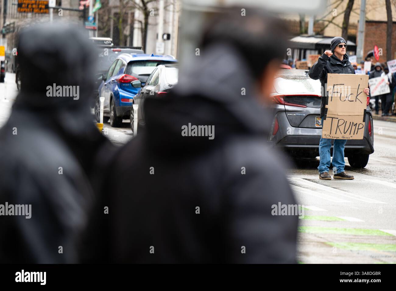 Seattle, USA. 28th Mar 2025. The ongoing Federal Friday Henry M ...