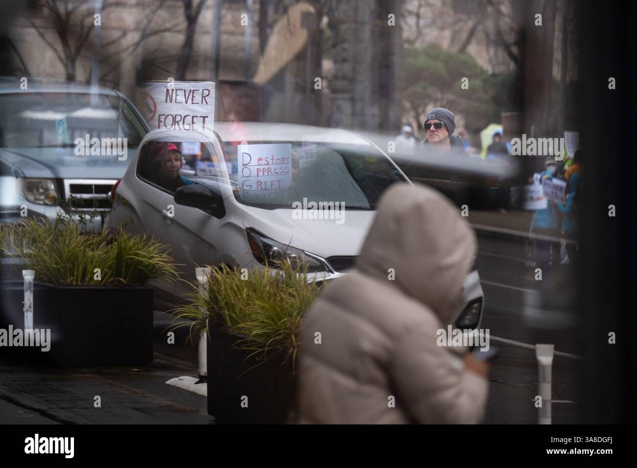 Seattle, USA. 28th Mar 2025. The ongoing Federal Friday Henry M ...