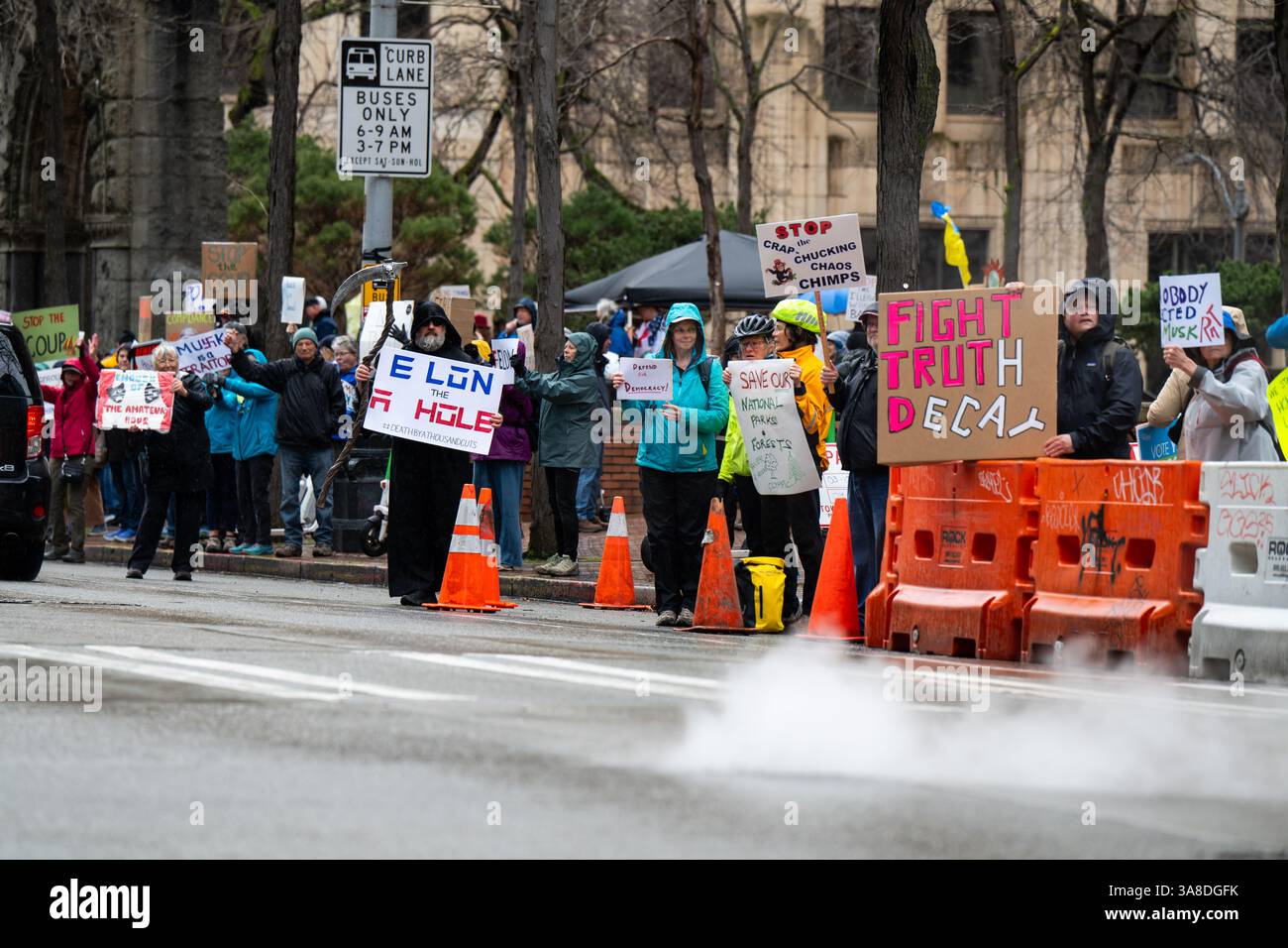Seattle, USA. 28th Mar 2025. The ongoing Federal Friday Henry M ...