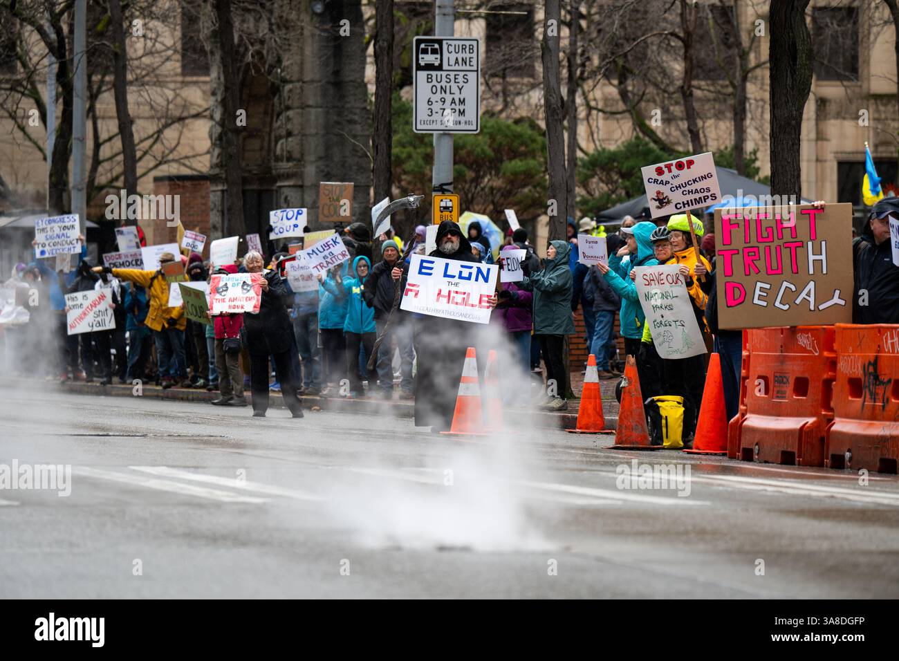 Seattle, USA. 28th Mar 2025. The ongoing Federal Friday Henry M ...