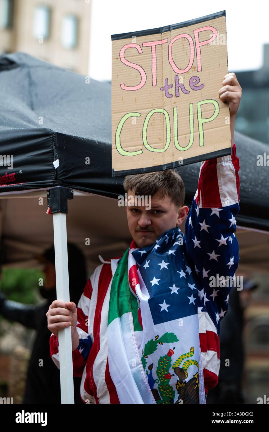 Seattle, USA. 28th Mar 2025. The ongoing Federal Friday Henry M ...
