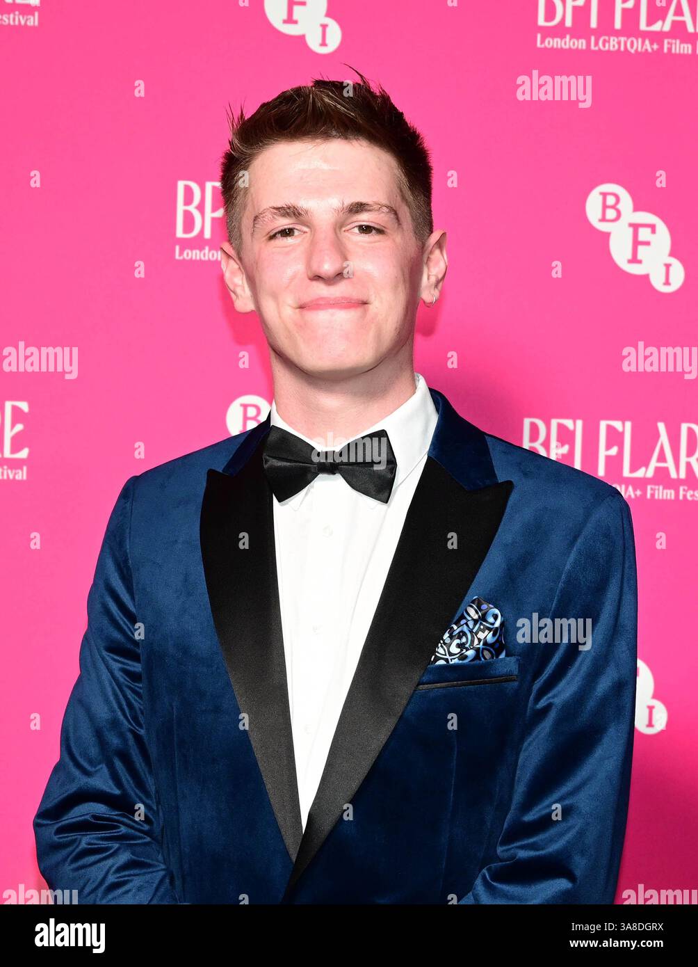 LONDON, UK. 28th Mar, 2025. Liam Calvert attended A Night Like This ...