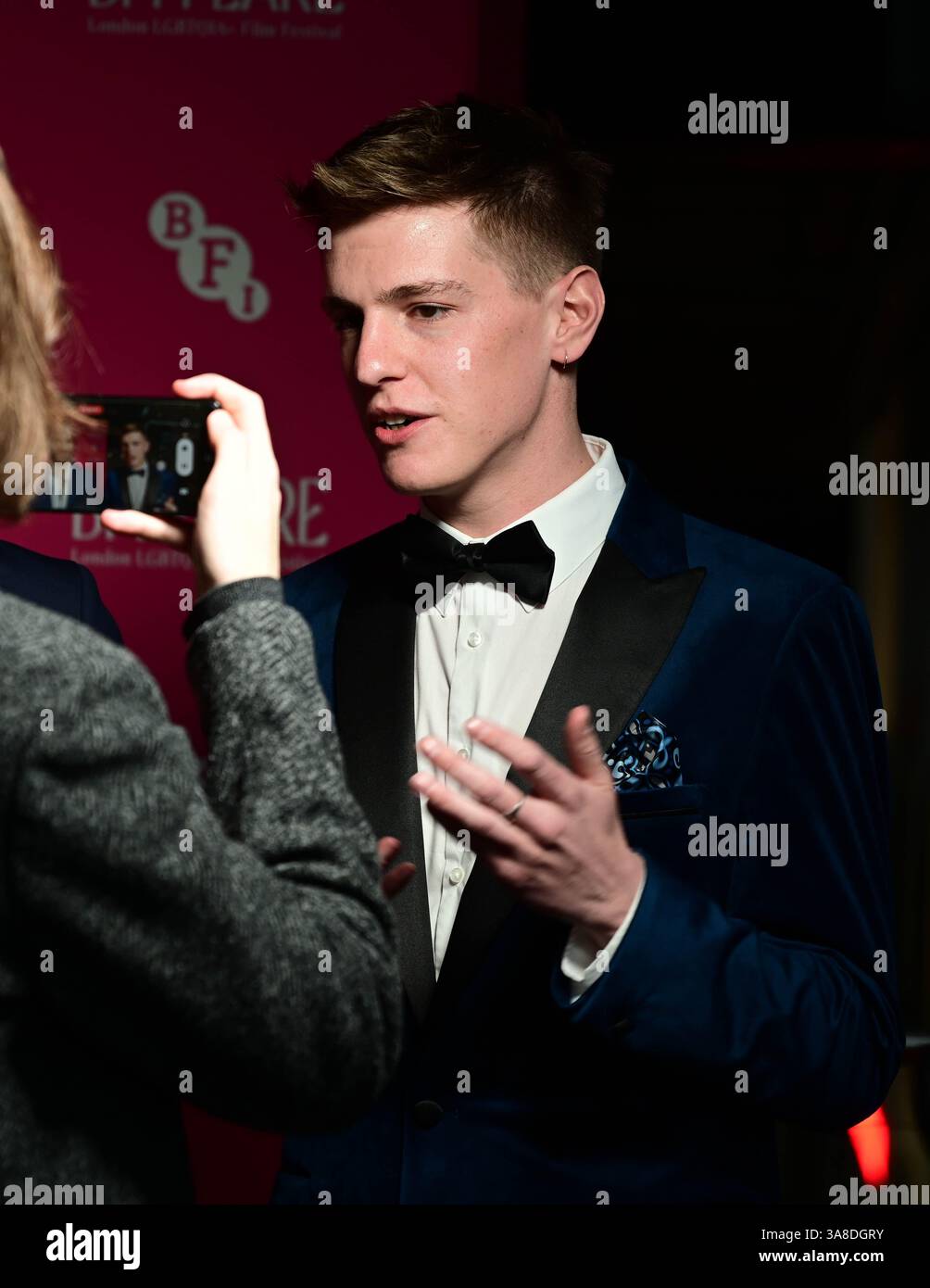 LONDON, UK. 28th Mar, 2025. Liam Calvert attended A Night Like This ...