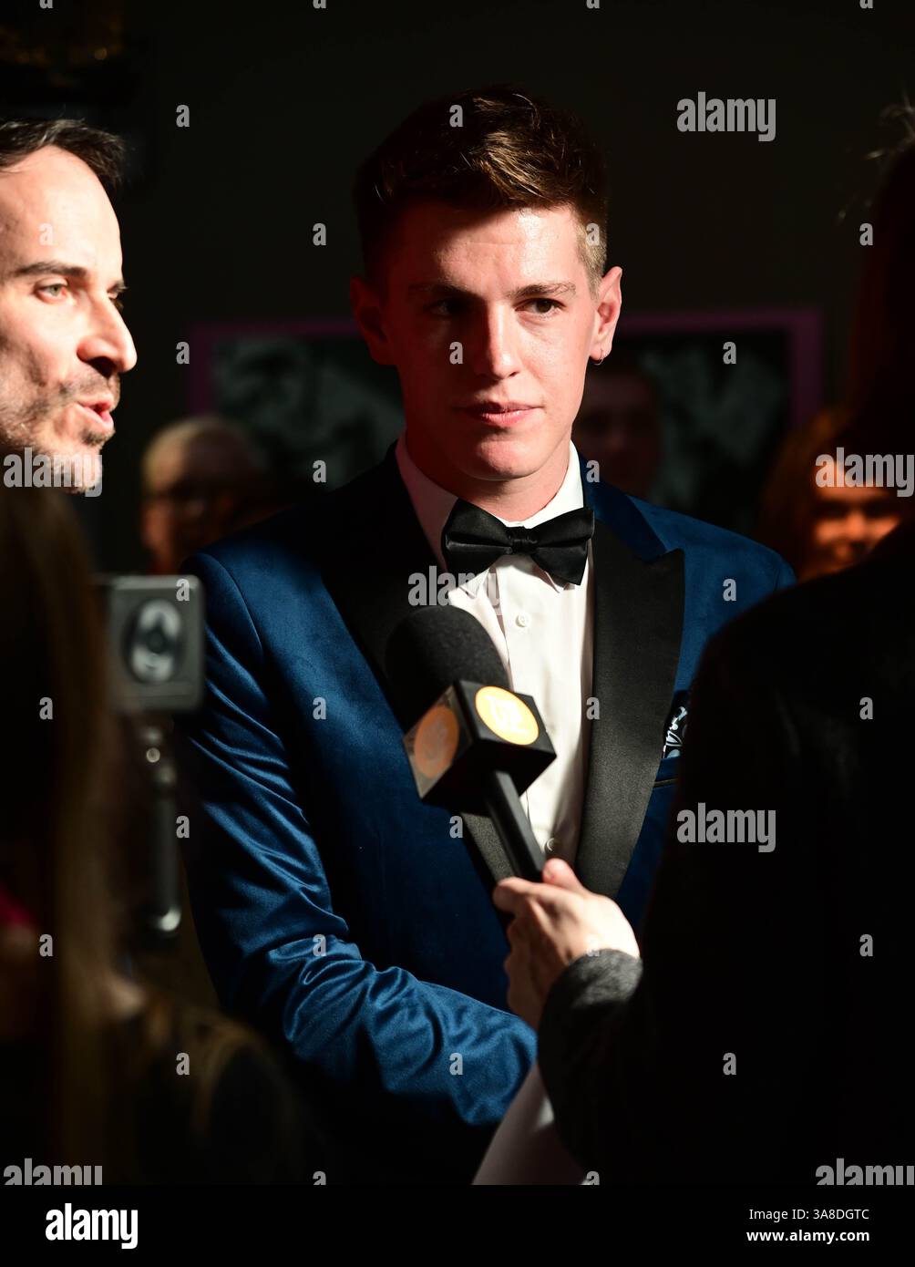 LONDON, UK. 28th Mar, 2025. Diego Scerrati, Liam Calvert attended A ...