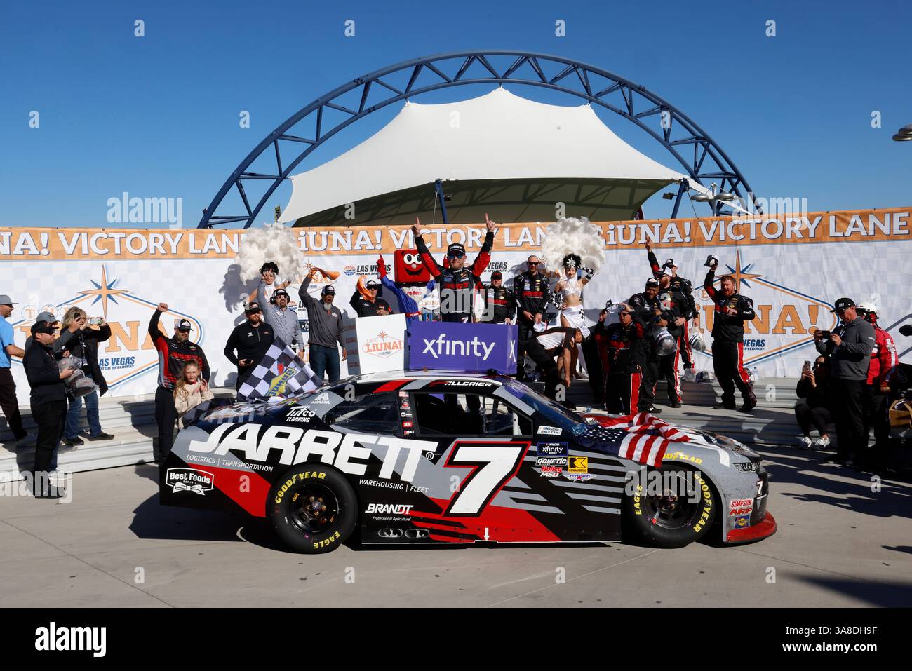 Las Vegas, Nv, USA. 15th Mar, 2025. JUSTIN ALLGAIER (7) wins the The ...