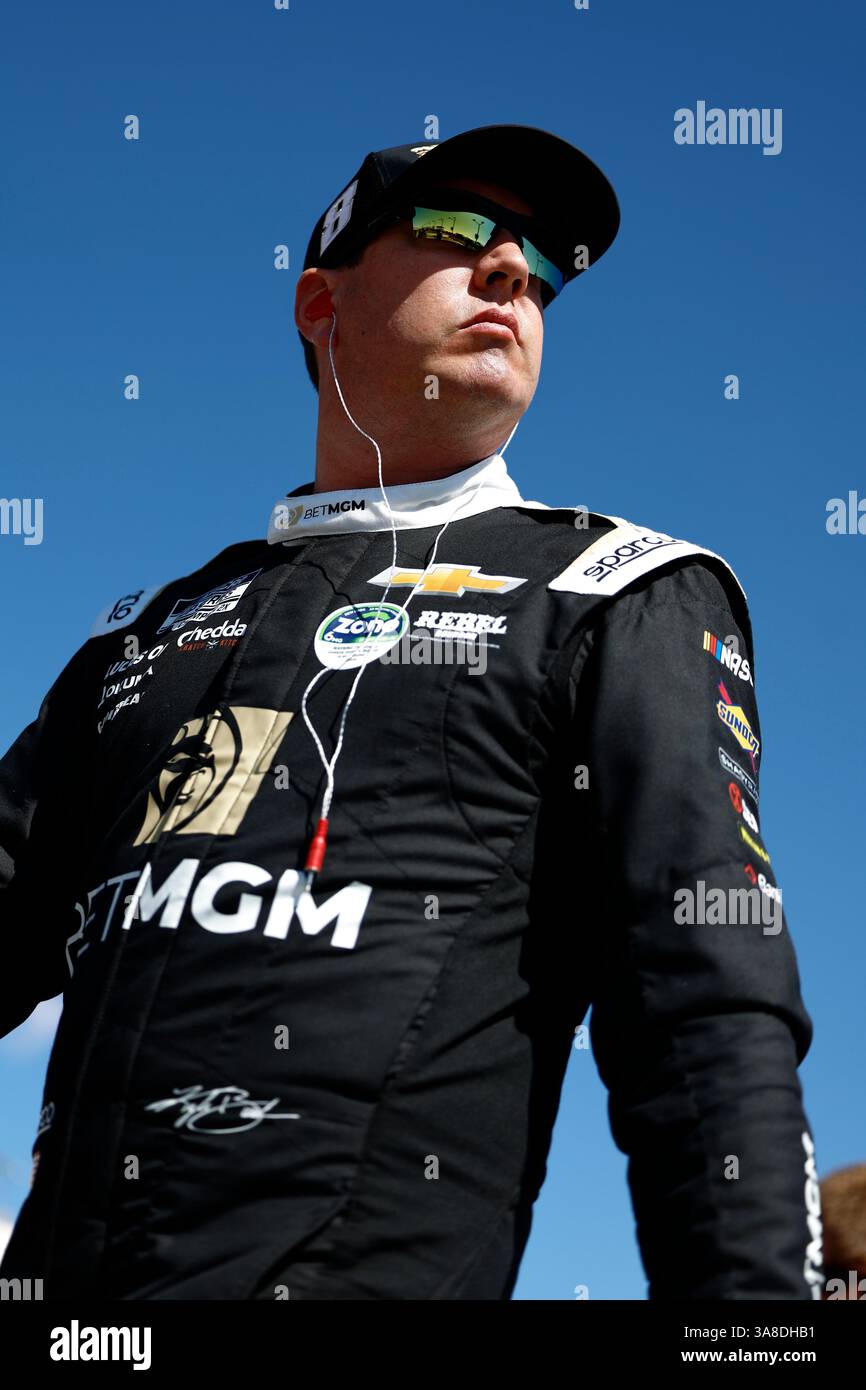 Las Vegas, Nv, USA. 15th Mar, 2025. KYLE BUSCH (8) of Las Vegas, NV ...