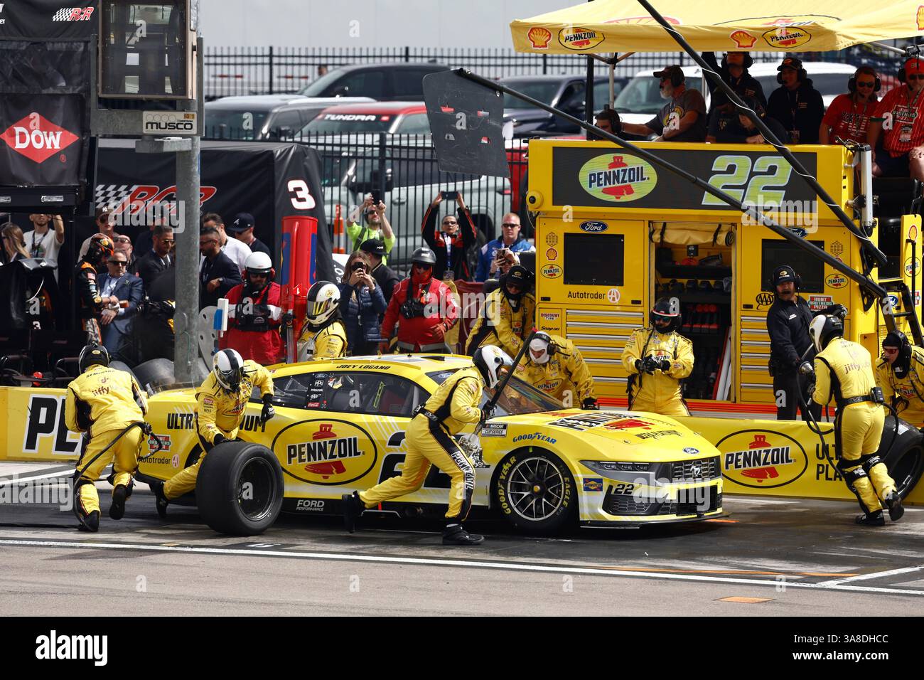 Las Vegas, Nv, USA. 16th Mar, 2025. RYAN BLANEY (12) of High Point, NC ...