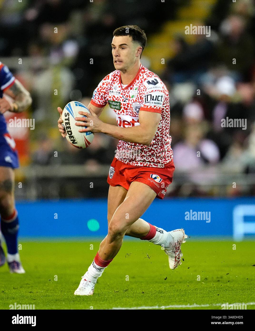 Leigh Leopards' David Armstrong during the Betfred Super League match ...