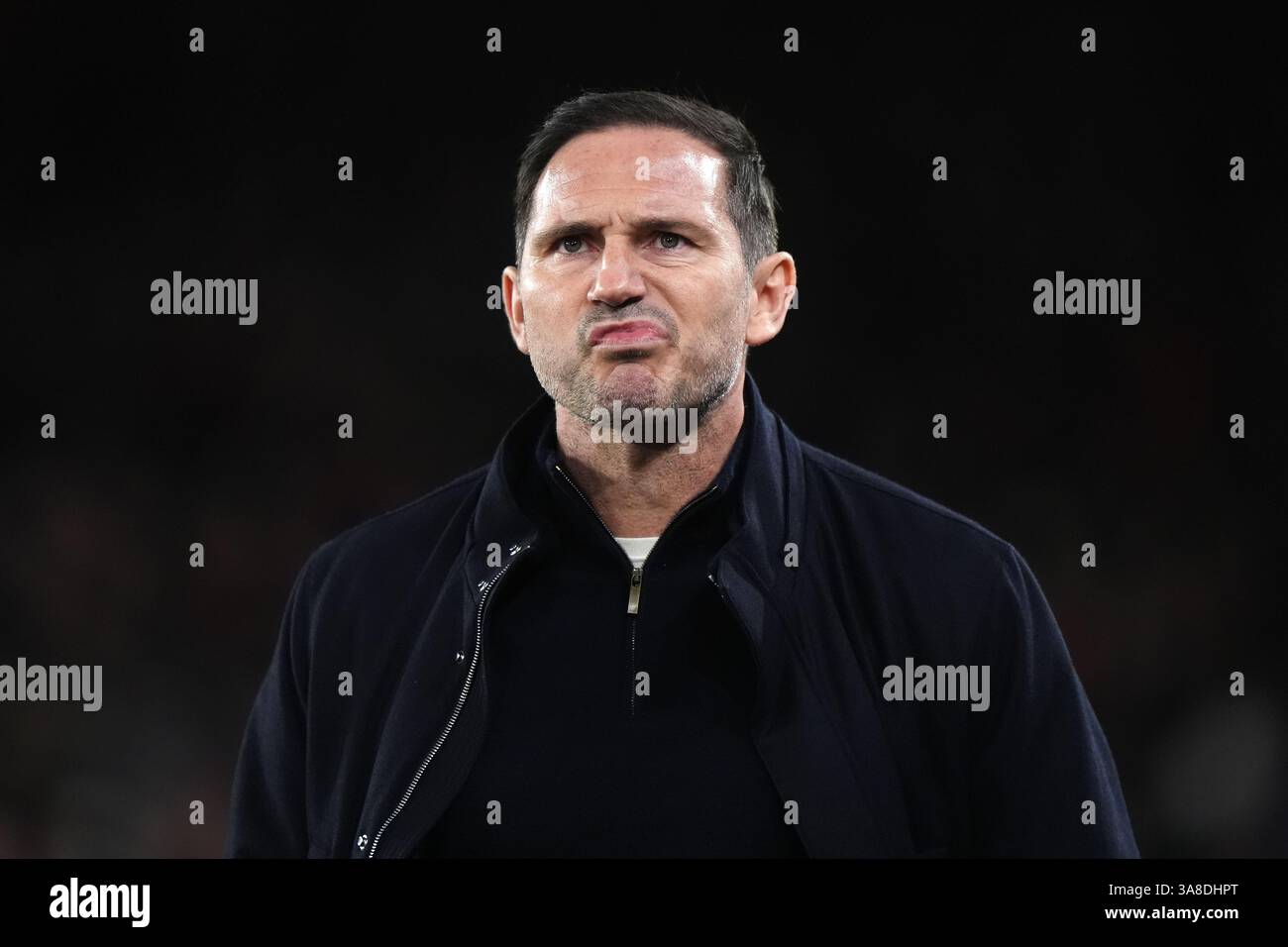 Coventry City head coach Frank Lampard during the Sky Bet Championship ...