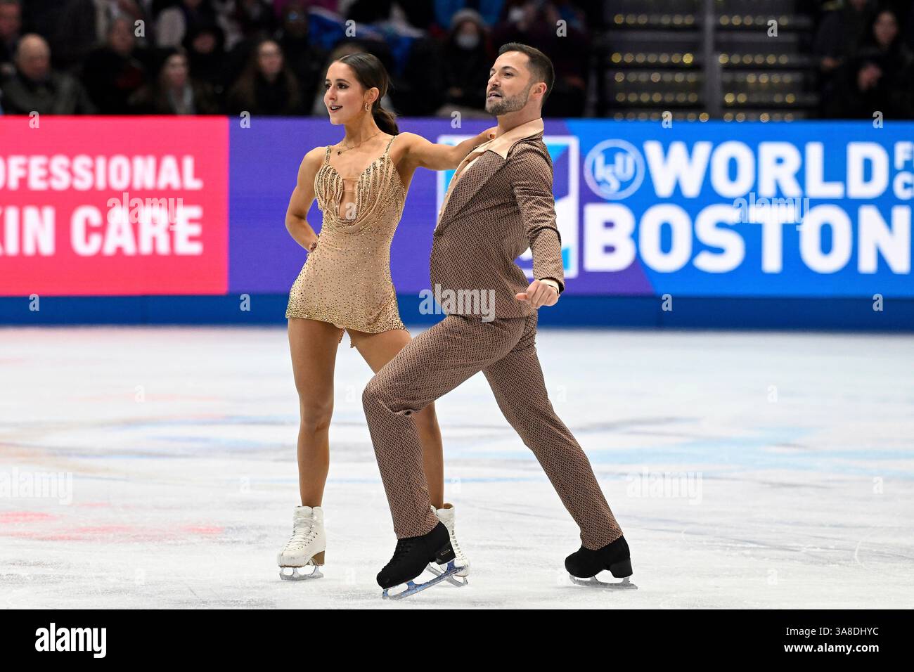 March 28, 2025, Boston, Mass: Lilah Fear and Lewis Gibson of Great ...