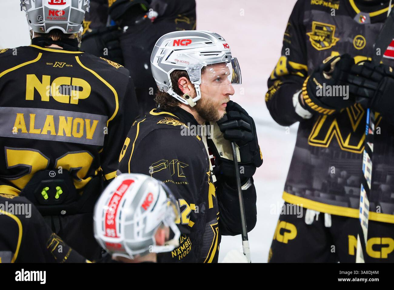 Nuremberg, Germany. 28th Mar, 2025. Ice hockey: DEL, Nuremberg Ice ...