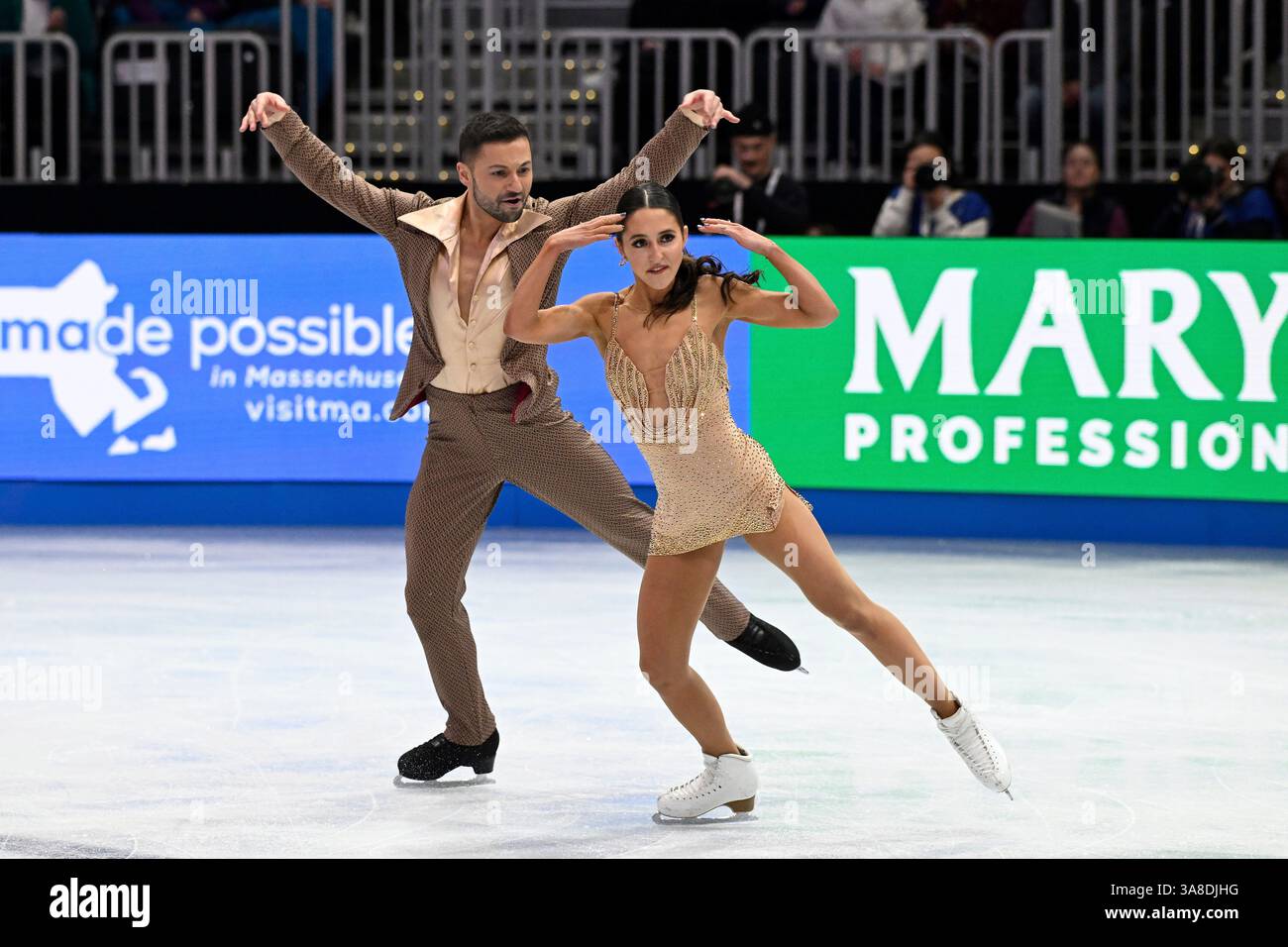 March 28, 2025, Boston, Mass: Lilah Fear and Lewis Gibson of Great ...