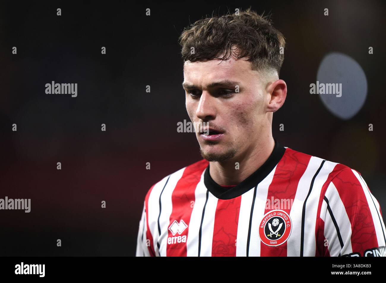 Sheffield United's Harrison Burrows during the Sky Bet Championship ...