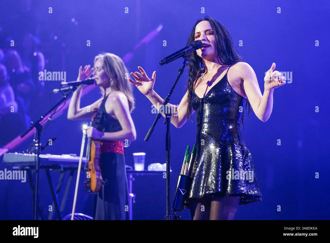 The Corrs perform on stage during the Teenage Cancer Trust show at the ...
