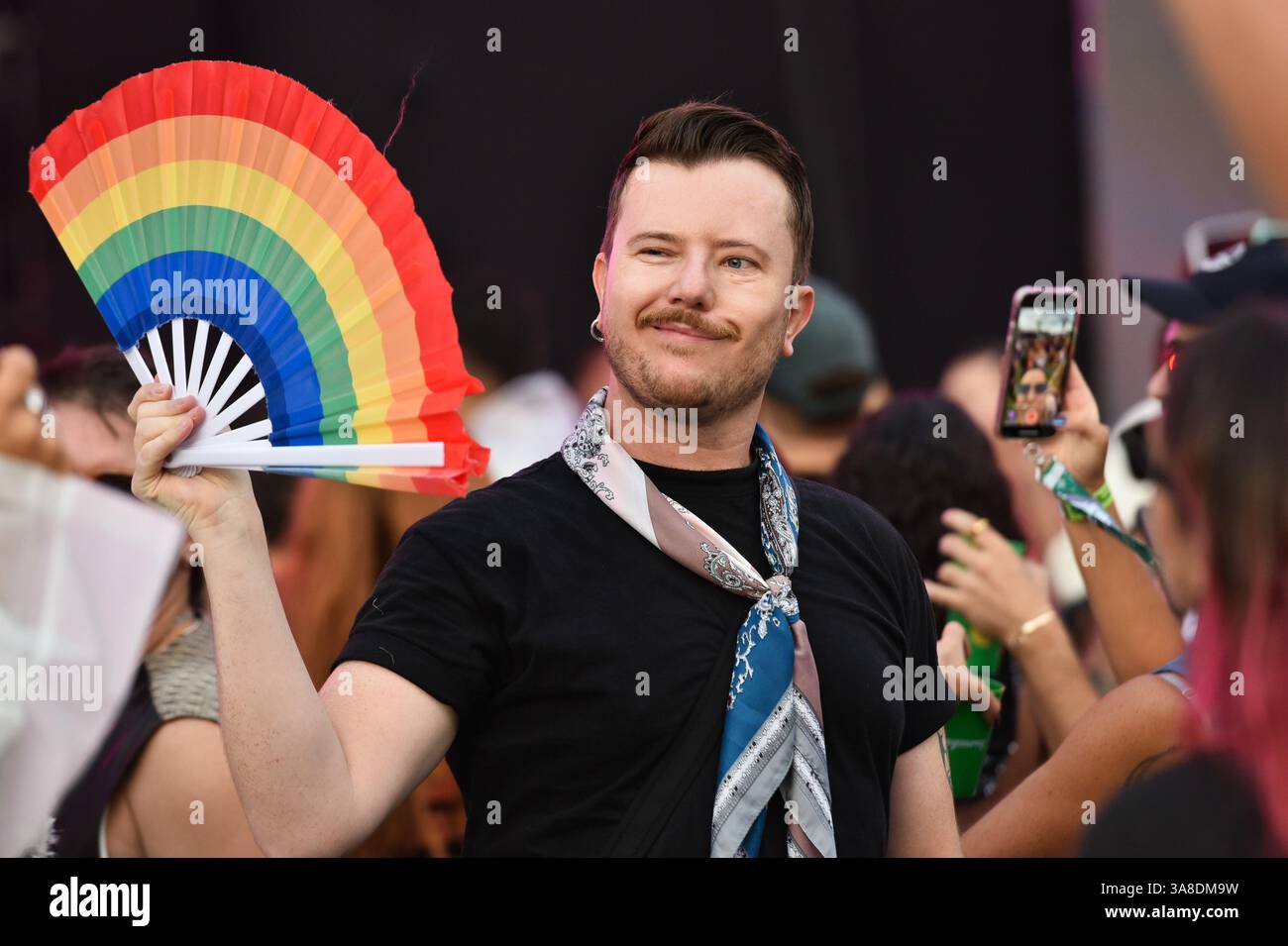 Sao Paulo, Brazil. 28th Mar, 2025. SAO PAULO(SP), 03/28/2025 - CULTURE/LOLLAPALOOZA - Public ...