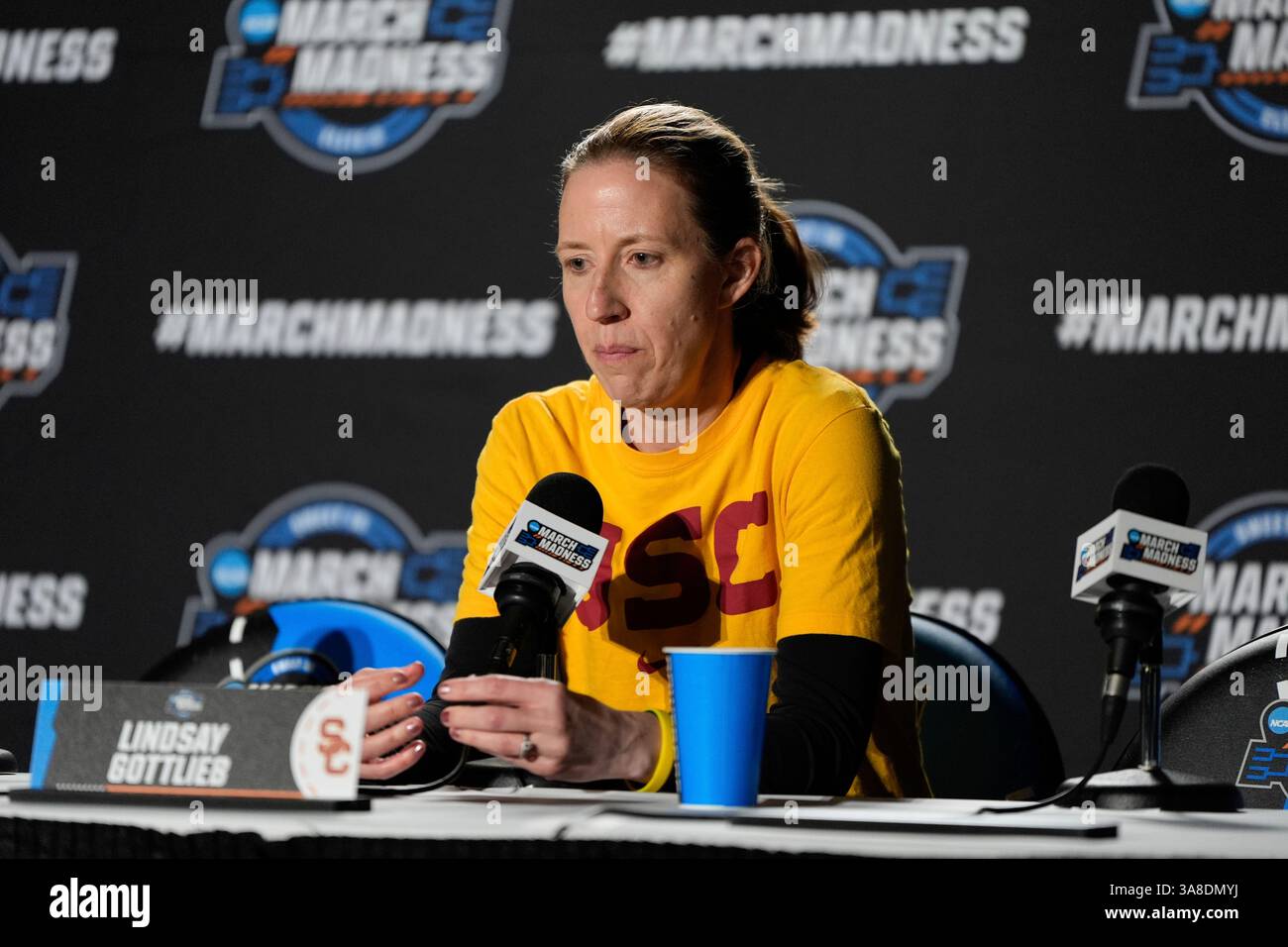 Southern California head coach Lindsay Gottlieb speaks about JuJu ...