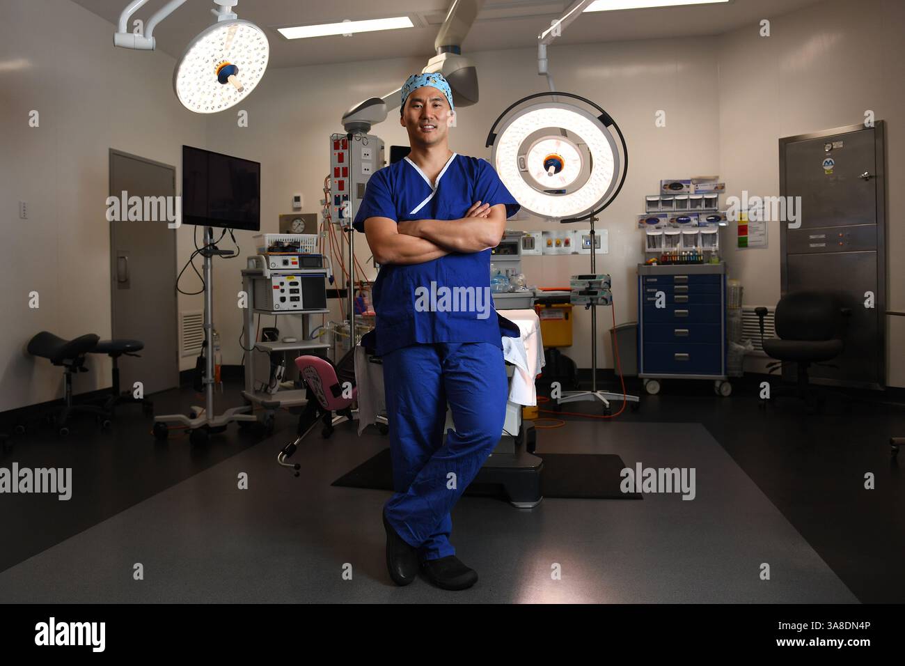 Brisbane, Australia. 28th Mar, 2025. Gynaecologist at Mater Private ...