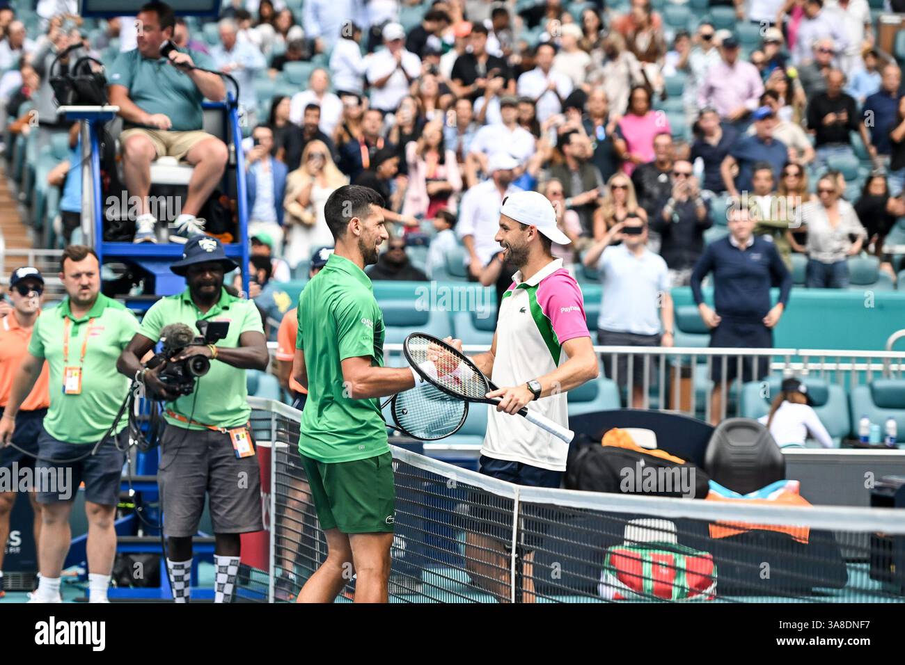 Miami, USA. 28th Mar, 2025. March 28, 2025: Novak Djokovic (SRB ...