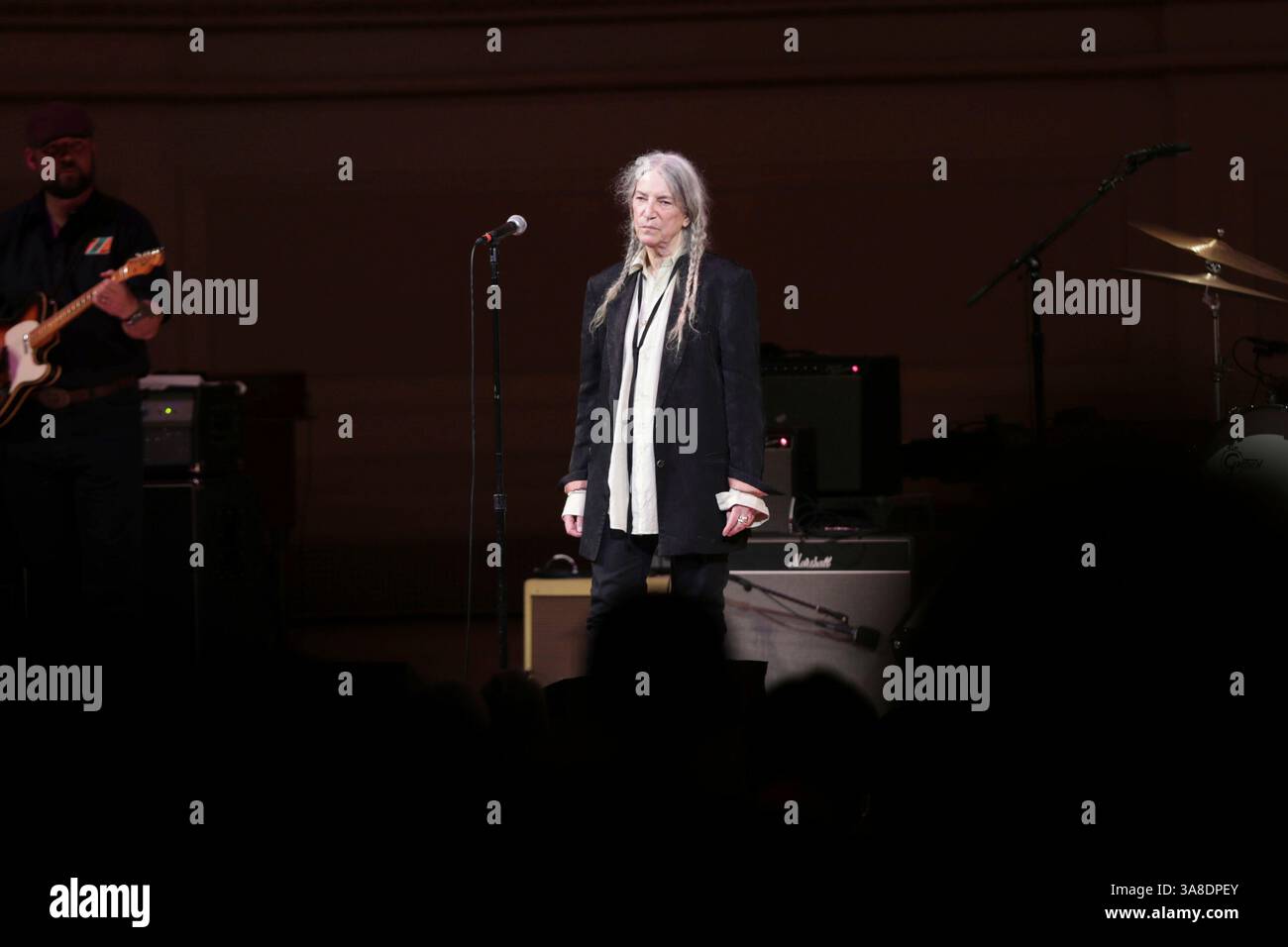 NEW YORK, NEW YORK - MARCH 26, 2025: Patti Smith took the stage at ...