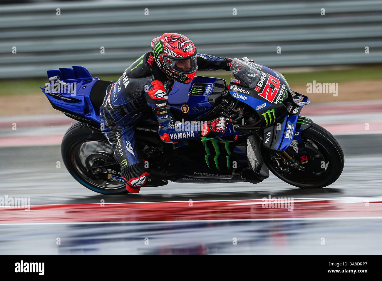 Austin, Texas, USA. 28th Mar, 2025. FABIO QUARTARARO (20) in action ...